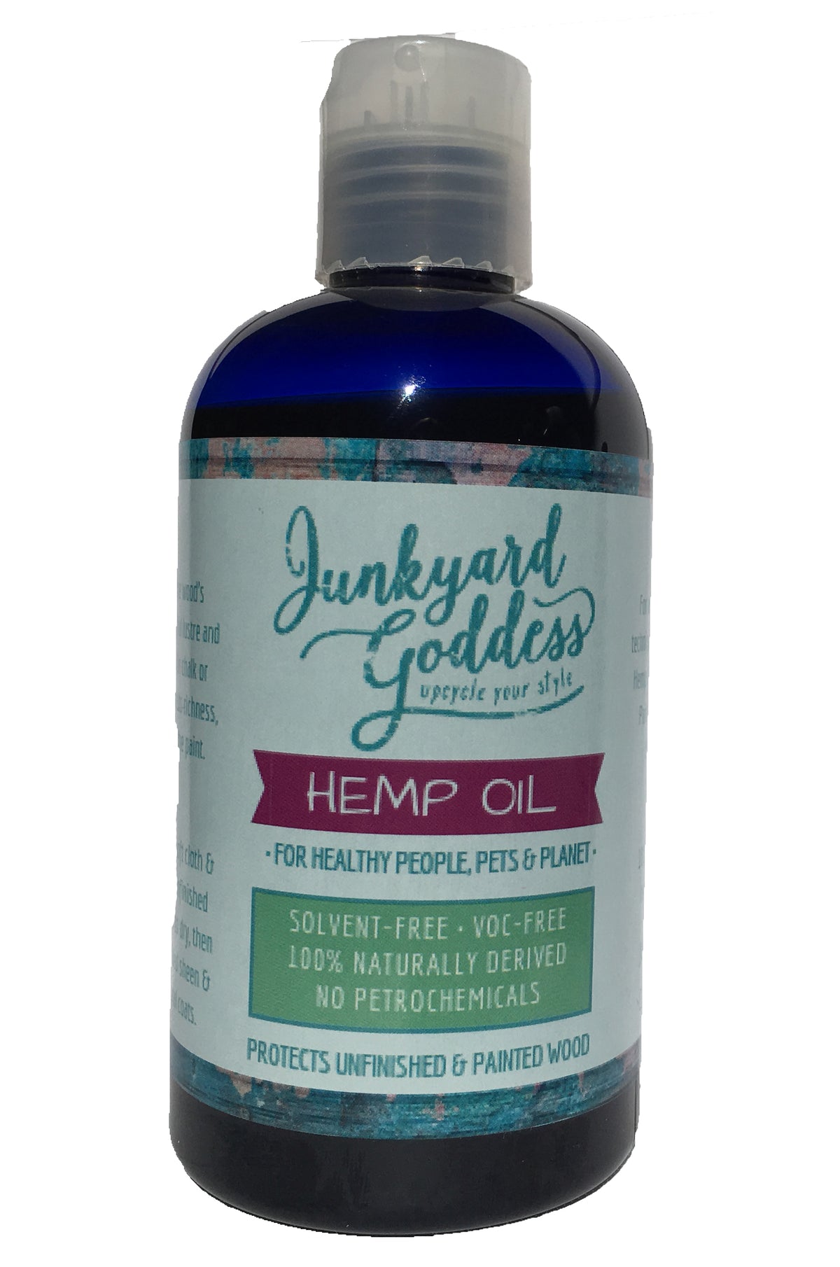 Hemp Oil for Wood, Leather, Paint & More | Junkyard Goddess